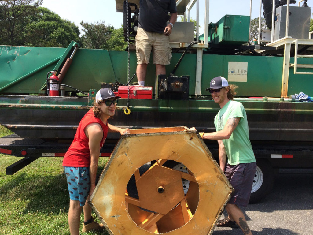 Aquatic Weed Harvester: Second Year Results - Friends of Georgica Pond ...